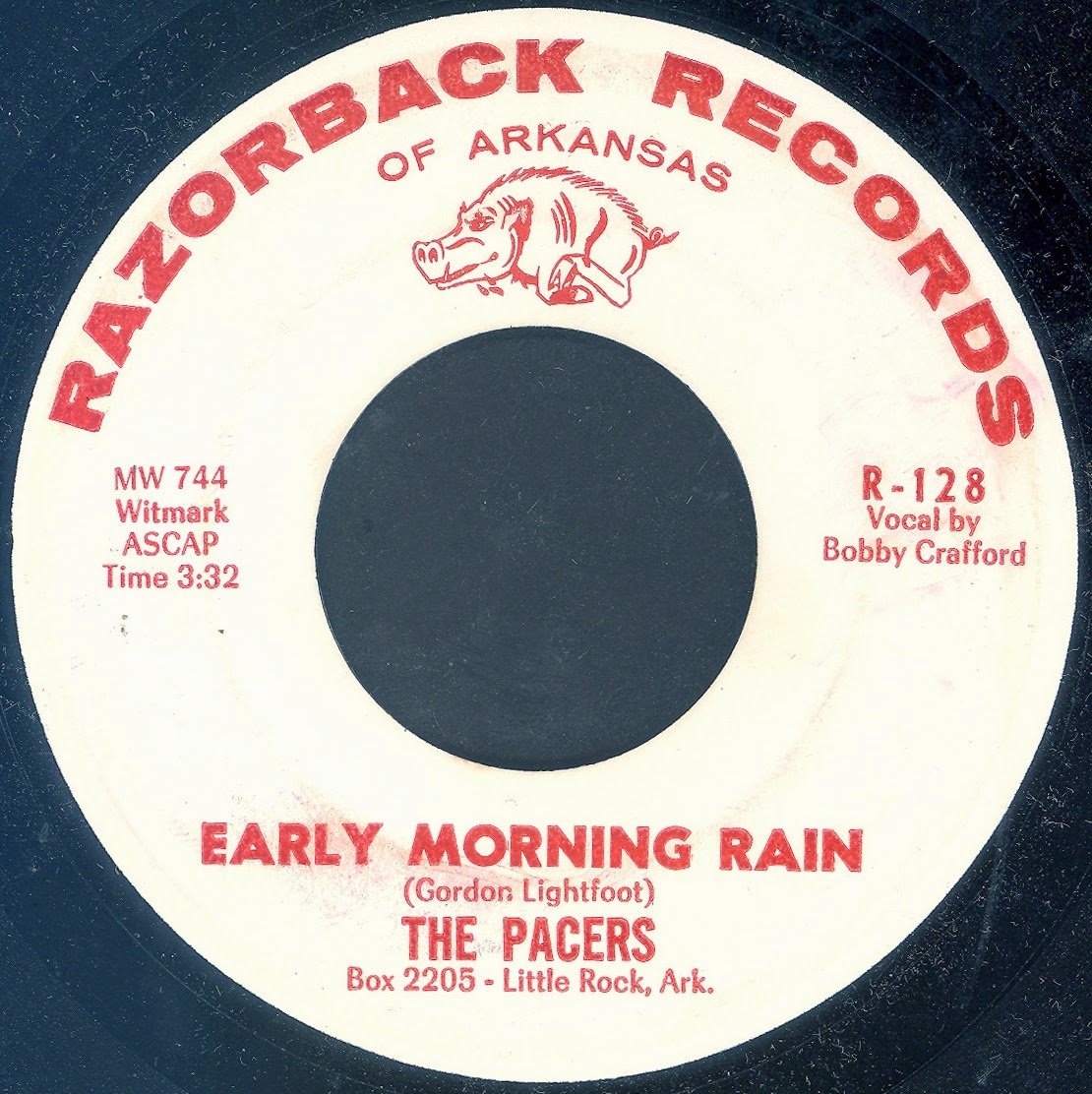 Arkansas 45rpm Records: Razorback